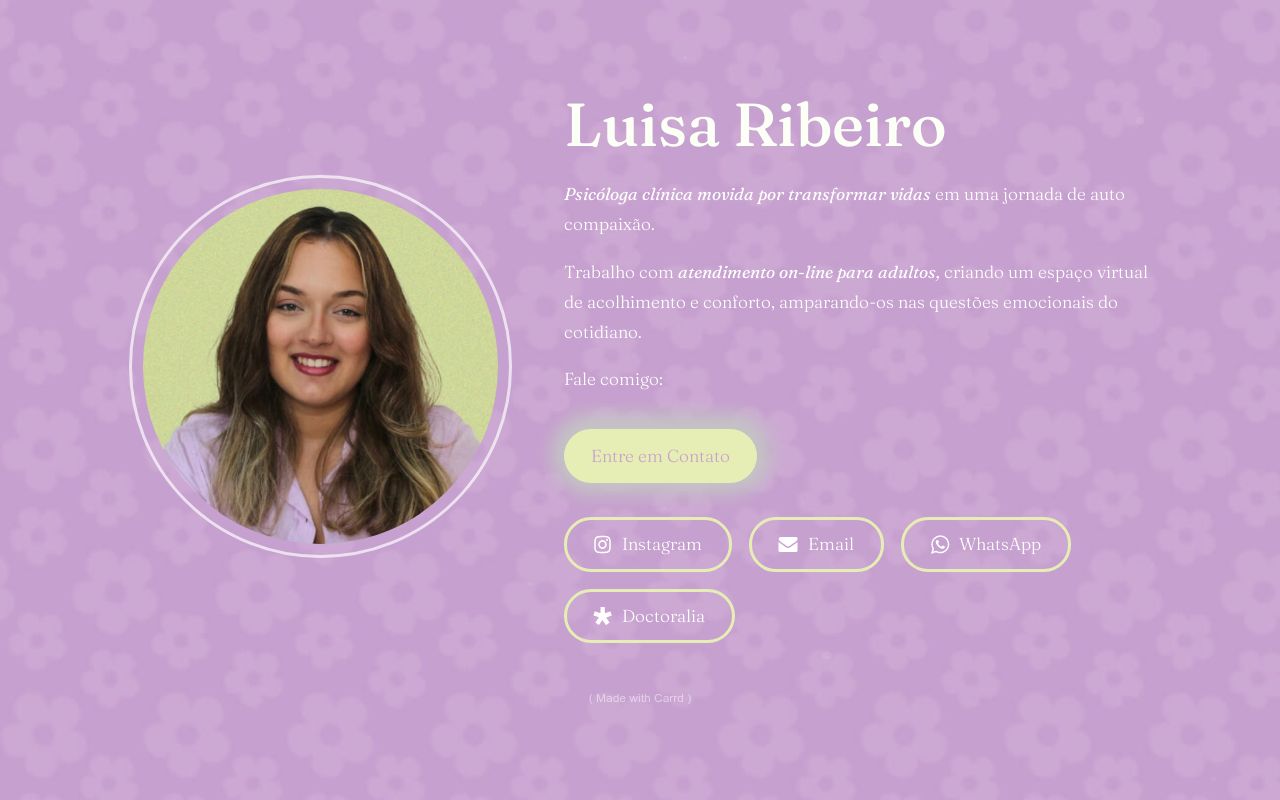 Luisa Ribeiro | Links